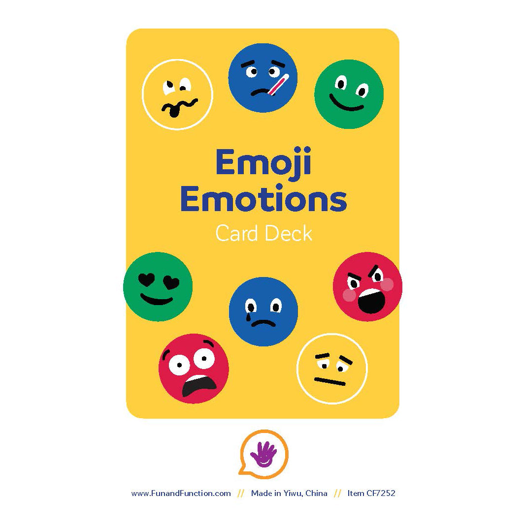 Emoji Emotions Cards | Fun & Function