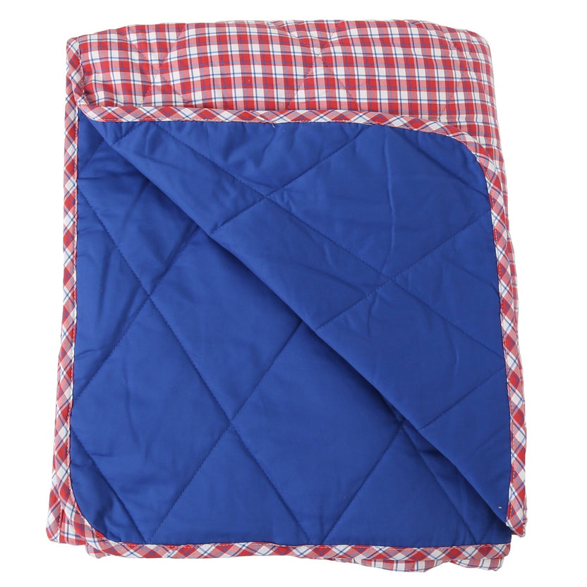 Weighted Plaid Blanket | Fun & Function