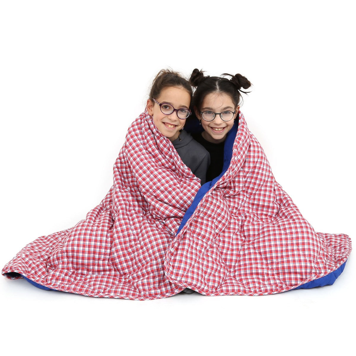 Weighted Plaid Blanket | Fun & Function