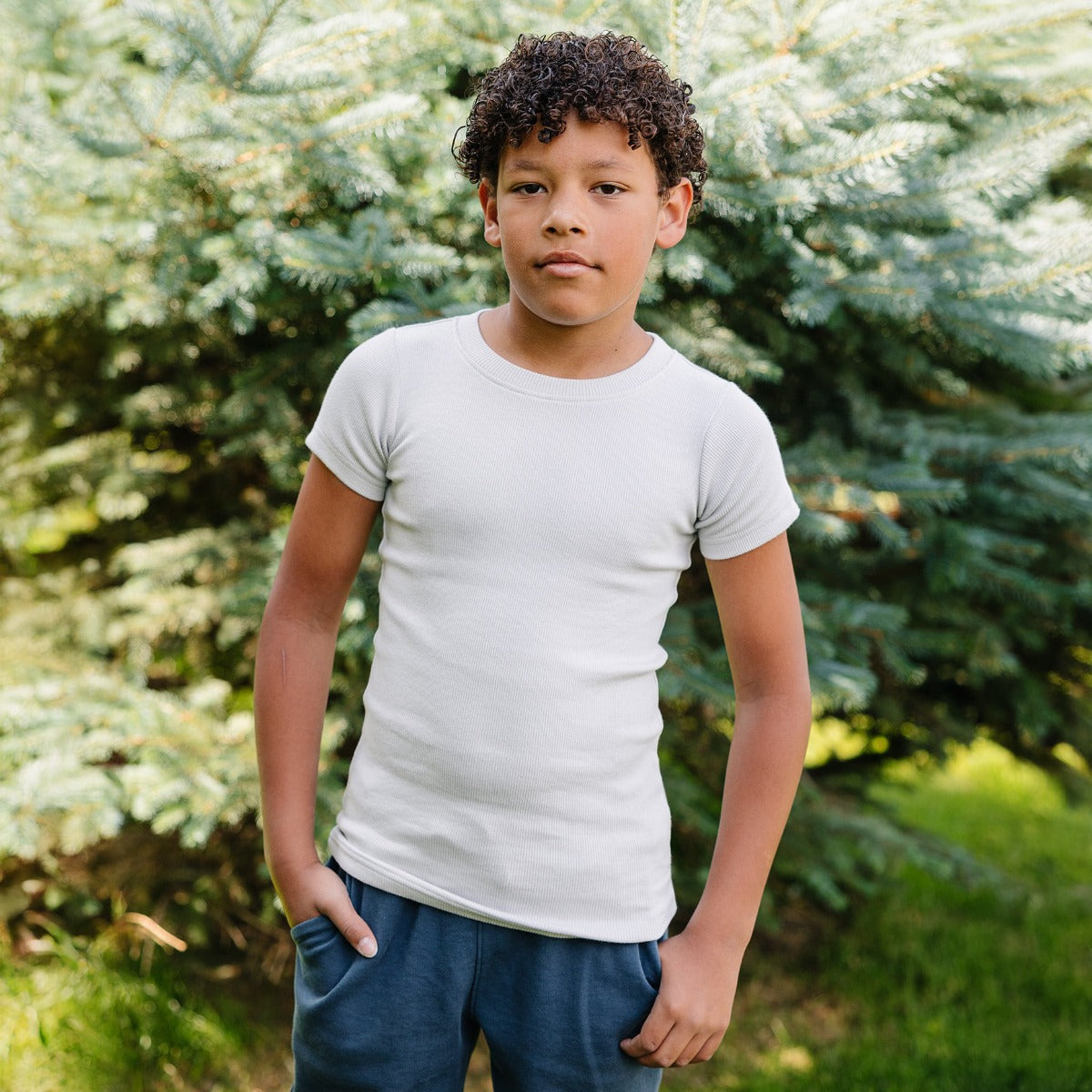 Ribbed Hug Tee | Fun & Function