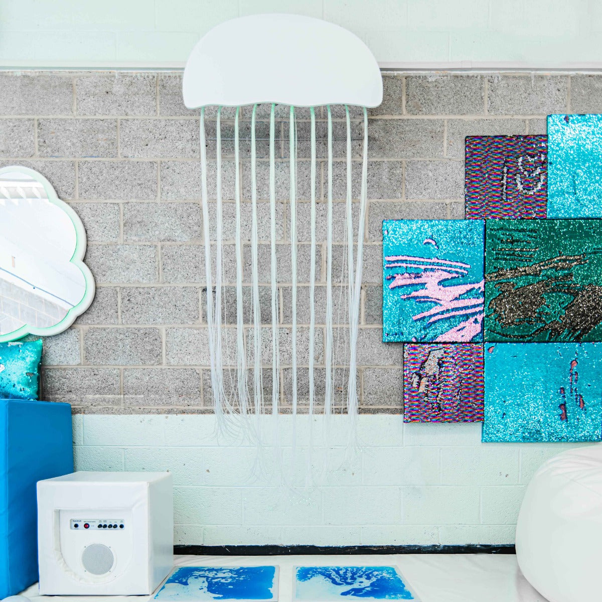 Fiber Optic Jellyfish Sensory Light for Kids | Fun & Function