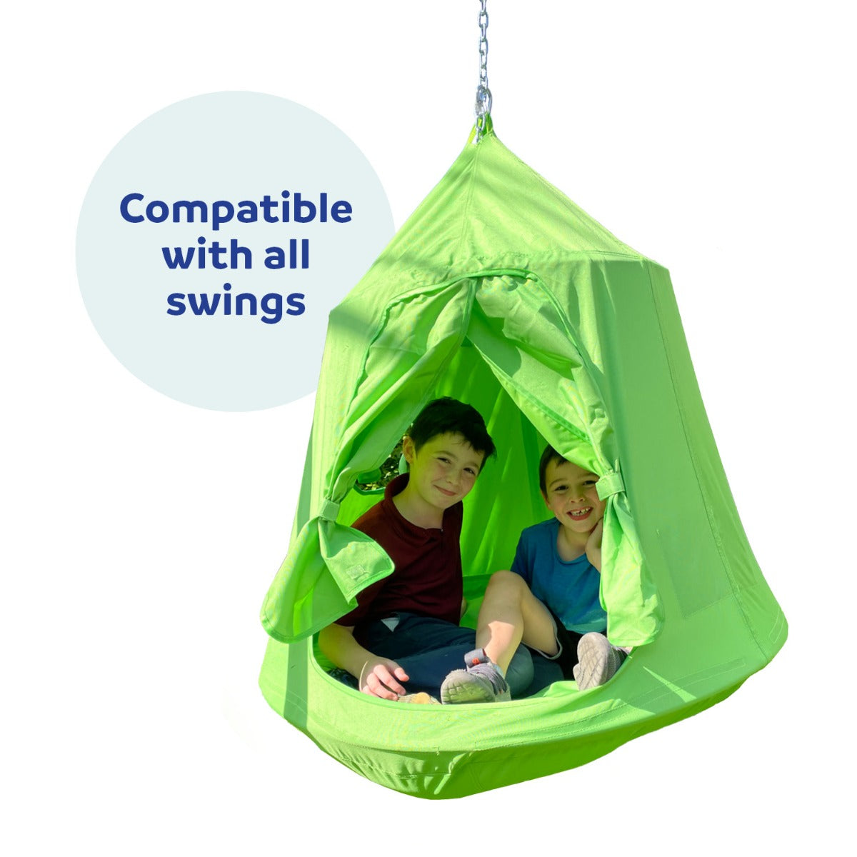 2 Oval Carabiners for Swings | Fun & Function