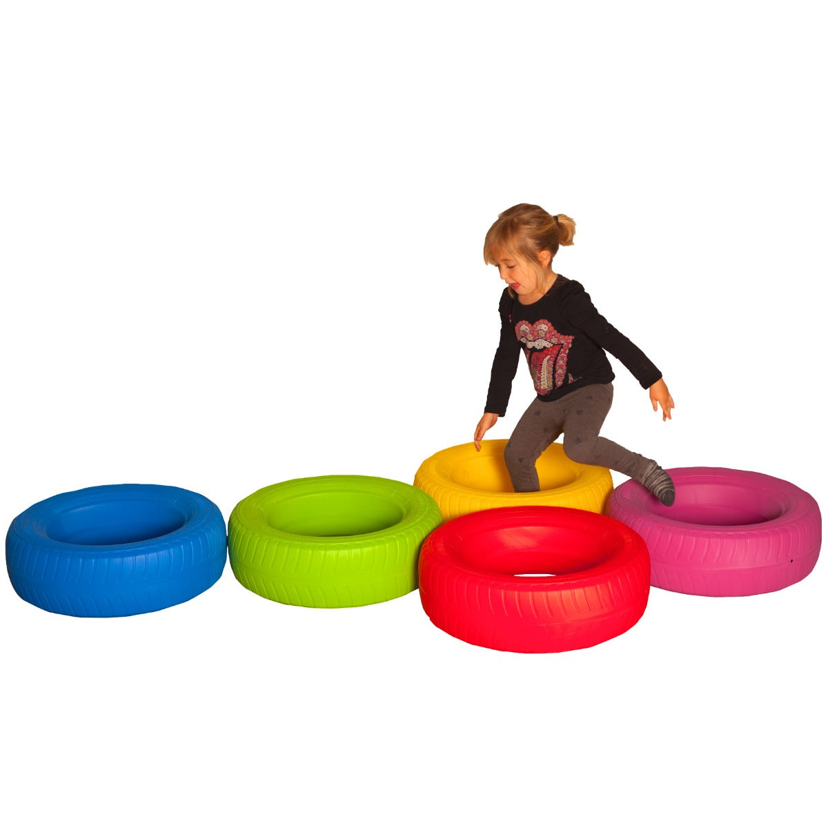 Obstacle & Exercise Tires | 5 Colors | Fun & Function