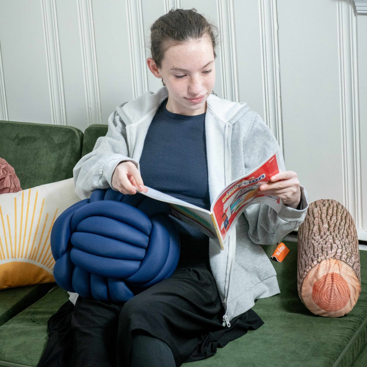 Weighted Log Roll | Pillow & Weighted Lap Pad | Fun & Function