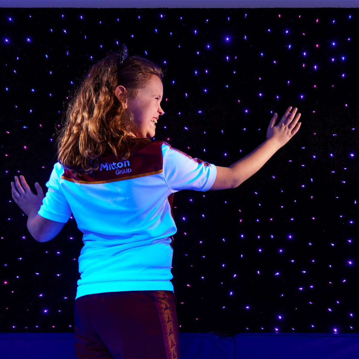 Sensory LED Fiber Optic Light Wall Carpet | Fun & Function