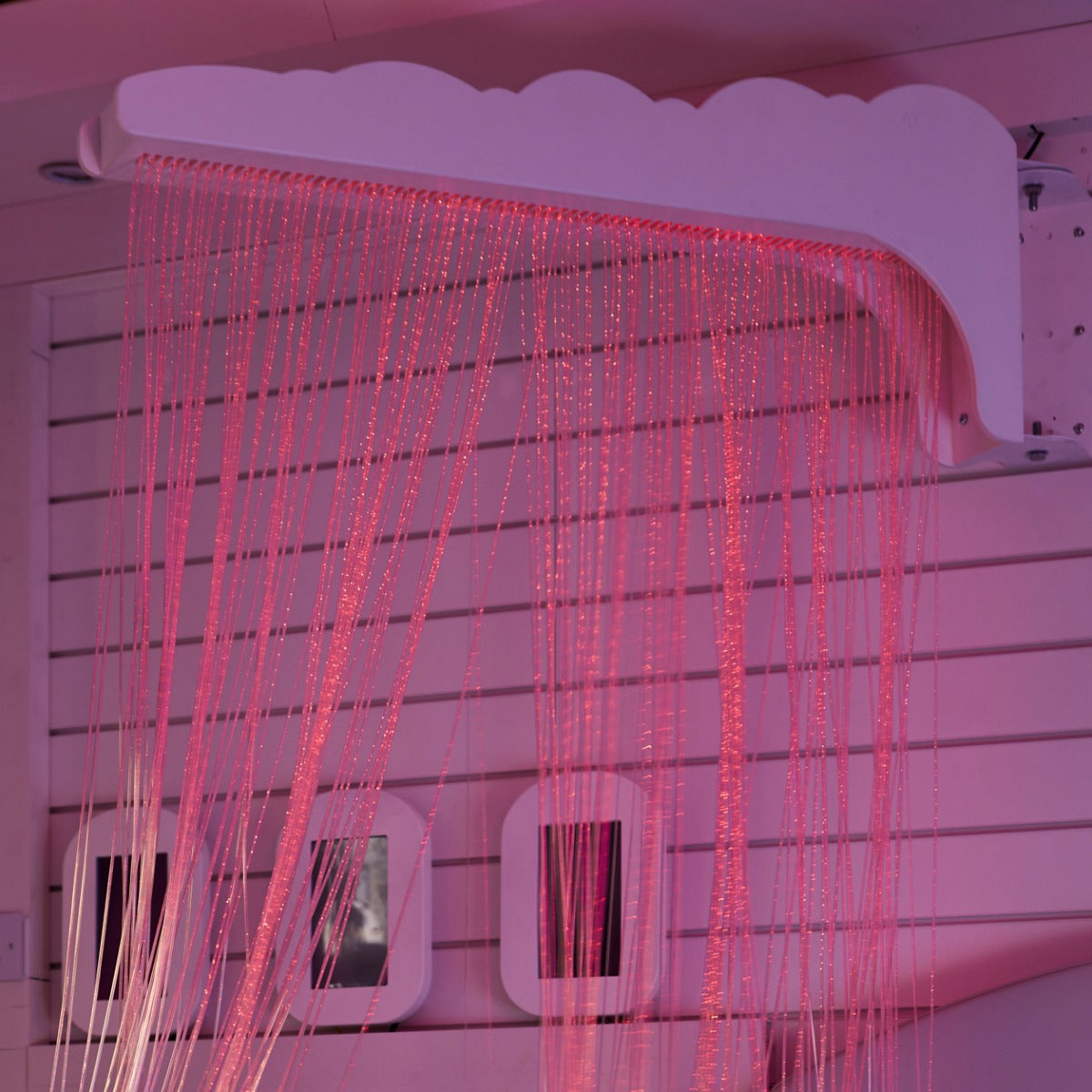 Fiber Optic Light Strands on Swing Arm | Fun & Function